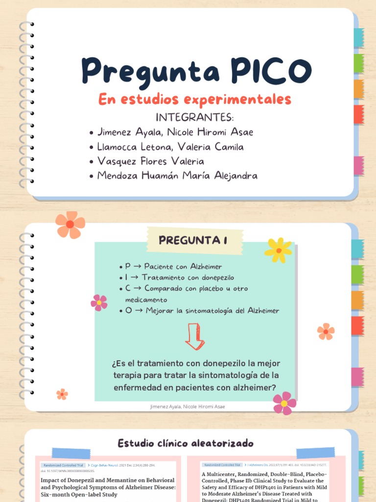 Preguntas Pico - Epidemio | PDF