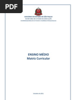Matriz Curricular EJA Campo - Ensino Médio 2025 | PDF | Pedagogia | Science