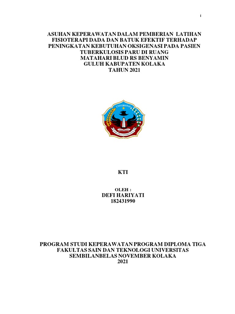 Kti Lengkap Devi Hariyati | PDF