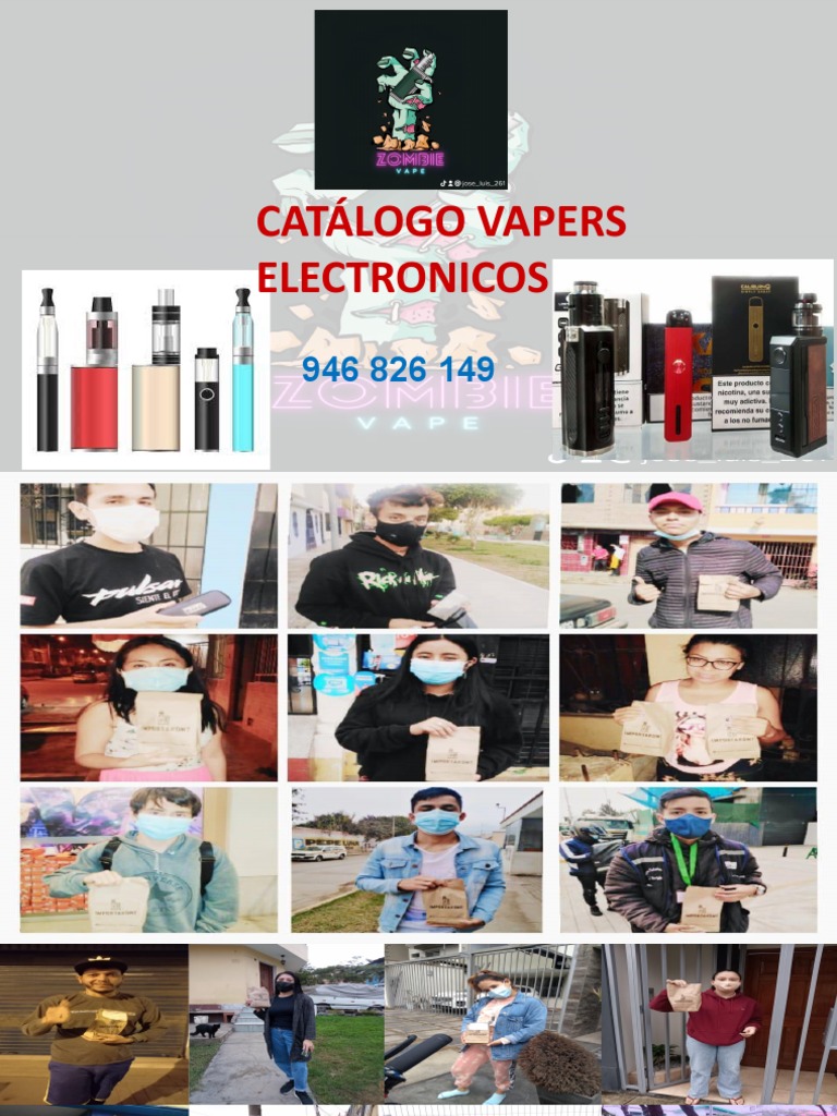 Catalogo Vapers Electronicos | PDF | USB | Resistencia Eléctrica y ...