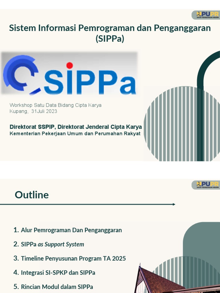 SIPPa Workshop Satu Data 2023 | PDF
