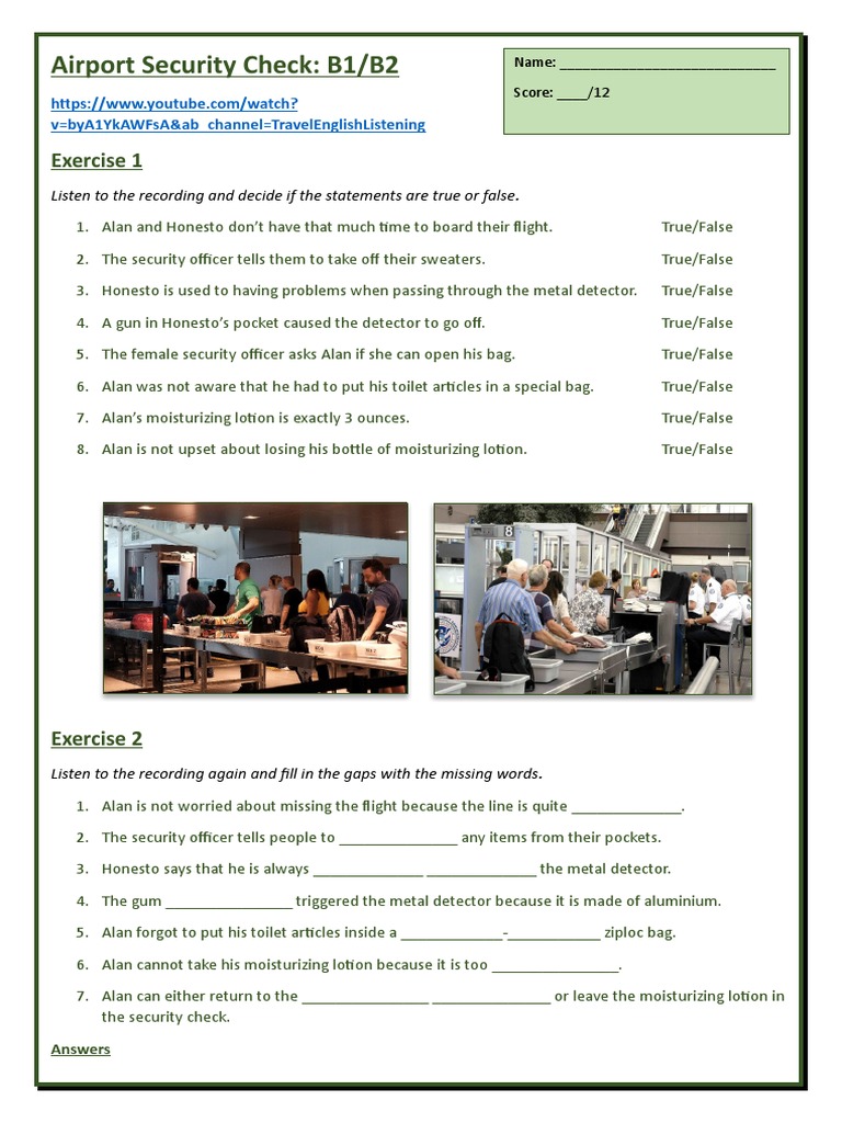 Airport Security Check | PDF