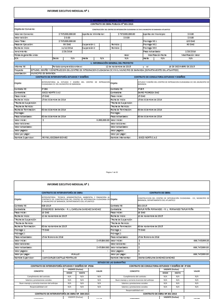 Modelo Inf Mensual | PDF Modelo Inf Mensual | PDF