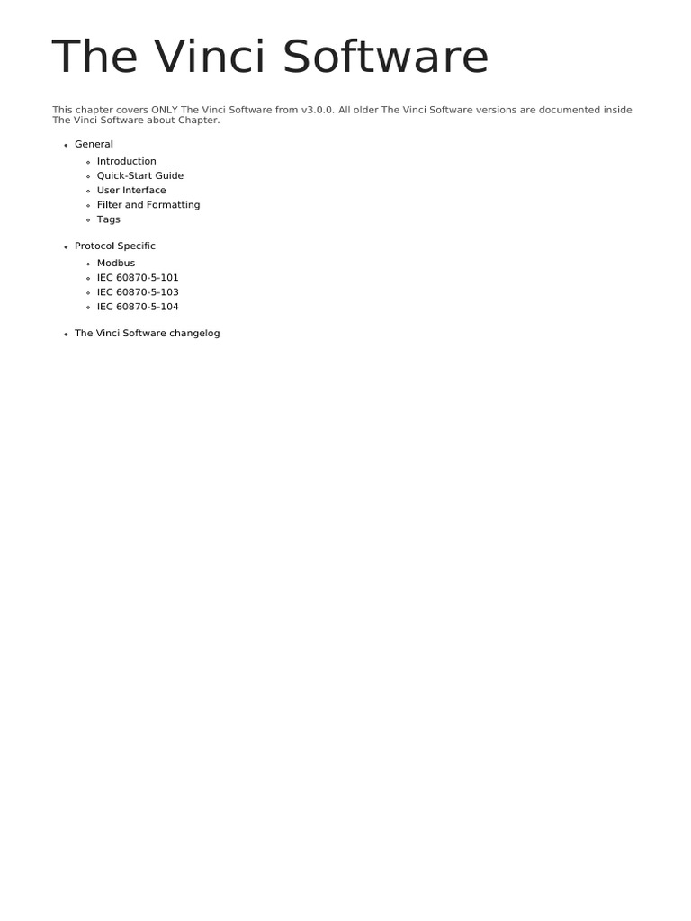 The Vinci Software | PDF | Computer Engineering | Computing