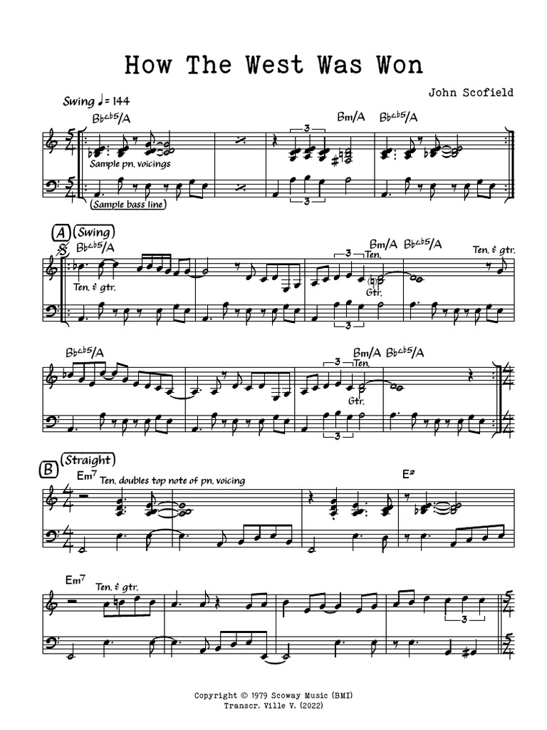 How The West Was Won | PDF