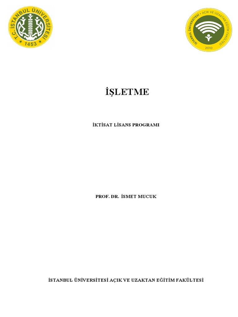 Isletme | PDF