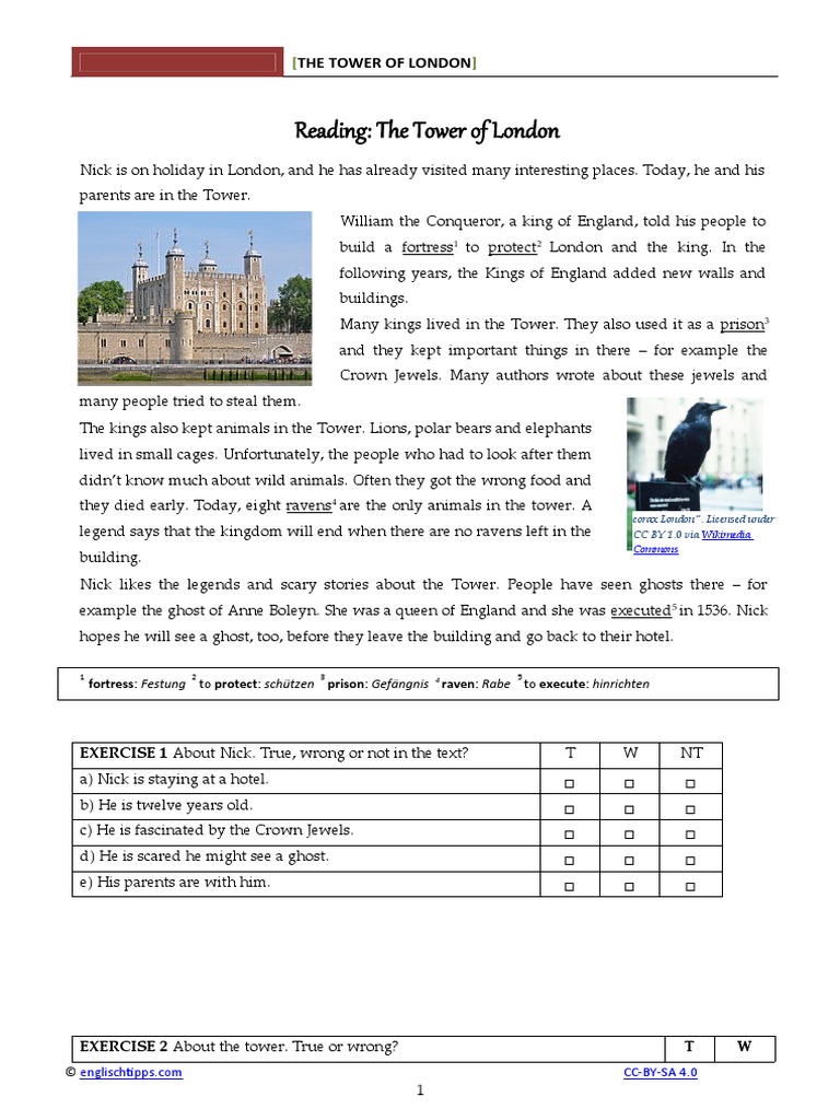 The Tower of London1 | PDF