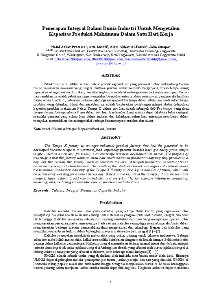 Nofal Azhar Pratama Paper Kalkulus III A Bersih | PDF