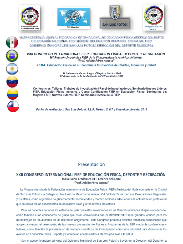 Congreso de LEFD | PDF