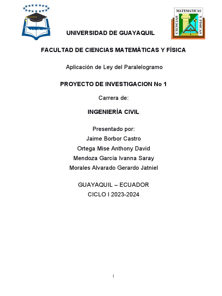 Proyecto Estatica Final Jaime Borbor | PDF