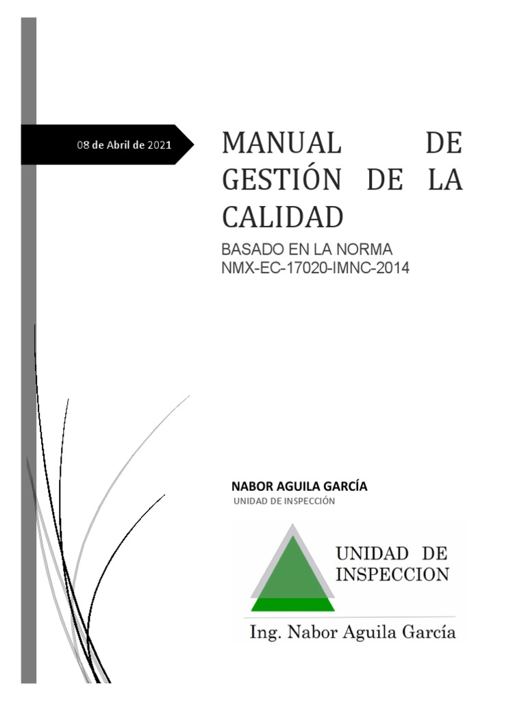 MGC Manual de Gestion de La Calidad Rev. 02 | PDF