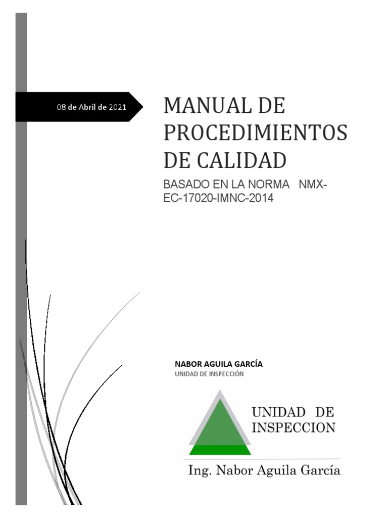 MPC Manual de Procedimientos de Calidad Rev. 02 | PDF MPC Manual de Procedimientos de Calidad Rev. 02 | PDF