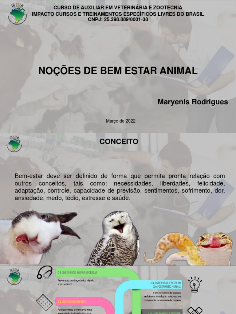 02 Aula - Bem Estar Animal | PDF 02 Aula - Bem Estar Animal | PDF