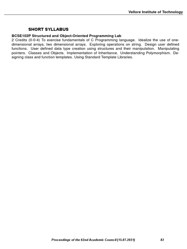 Structured and Object-Oriented Programming Lab | PDF | Object Oriented ... Structured and Object-Oriented Programming Lab | PDF | Object Oriented ...
