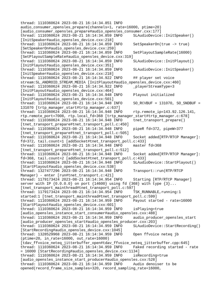 Ffrtc Log Pdf Computer Architecture Computer Networking 