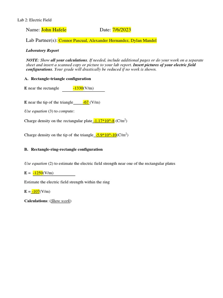 Lab2 Electric Fields Pdf