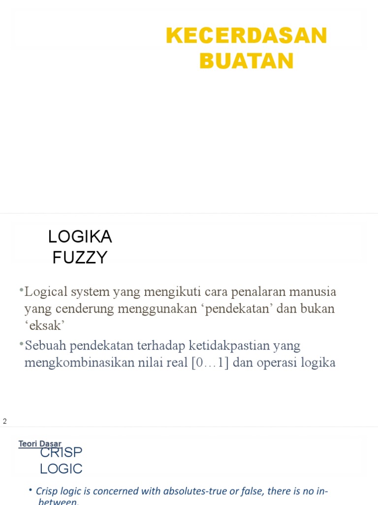 Logika Fuzzy | PDF