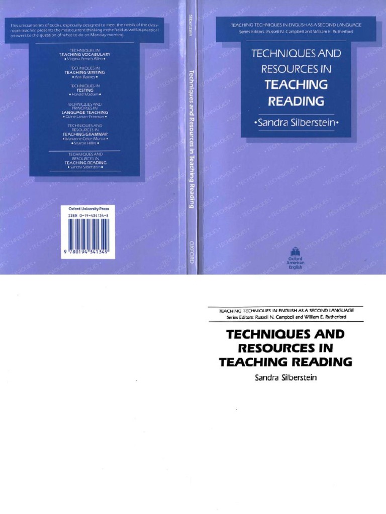 Silberstein Techniques and Resources in Teaching Reading | PDF