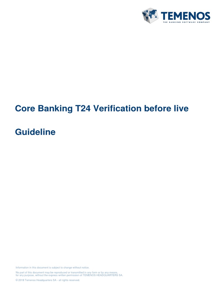 Guideline - Signoff Before Live - V1 | PDF | Technology & Engineering