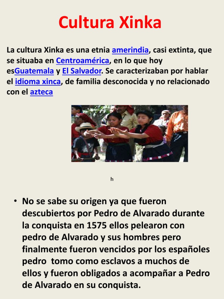 Cultura y Tradiciones de los Xinkas | PDF