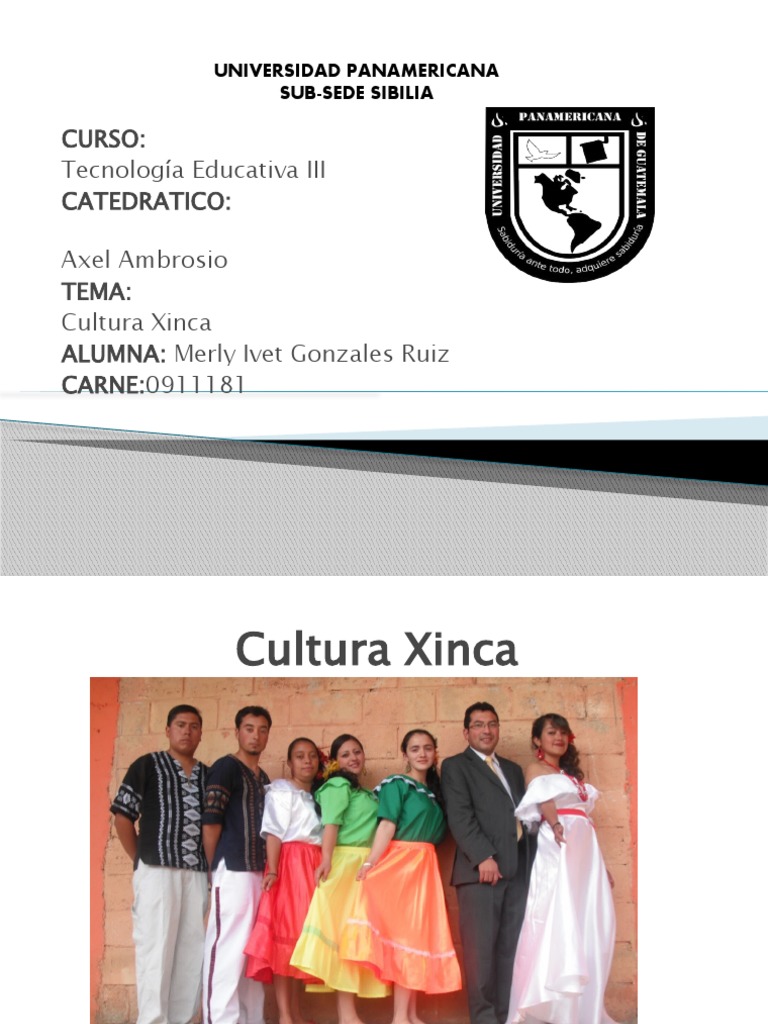 Cultura Xinca: Tradiciones y Costumbres | PDF | Ciencias sociales ...