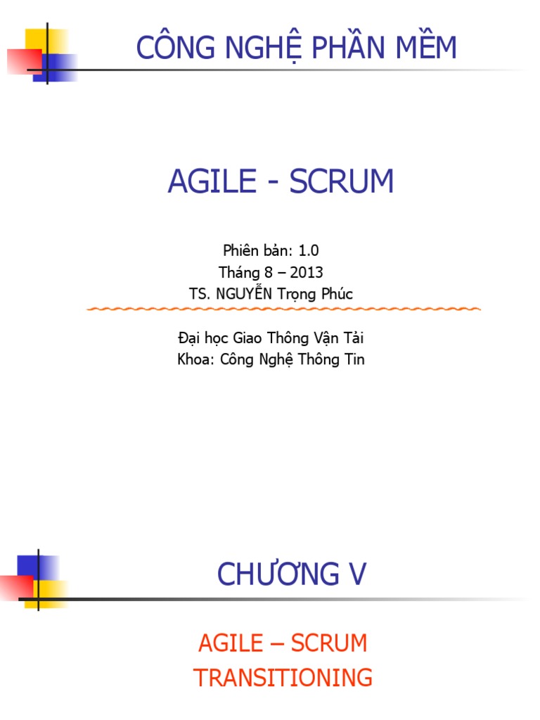 Agile - Scrum - 5 - Transitioning | PDF Agile - Scrum - 5 - Transitioning | PDF