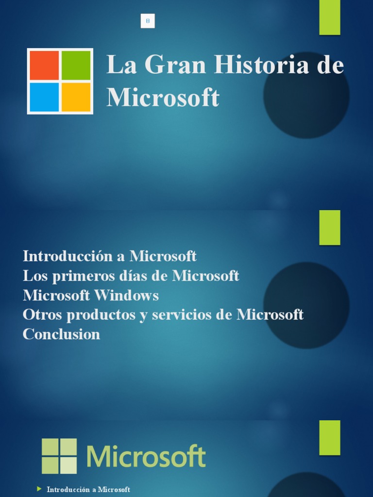La Gran Historia de Microsoft | PDF | Microsoft Windows | Microsoft
