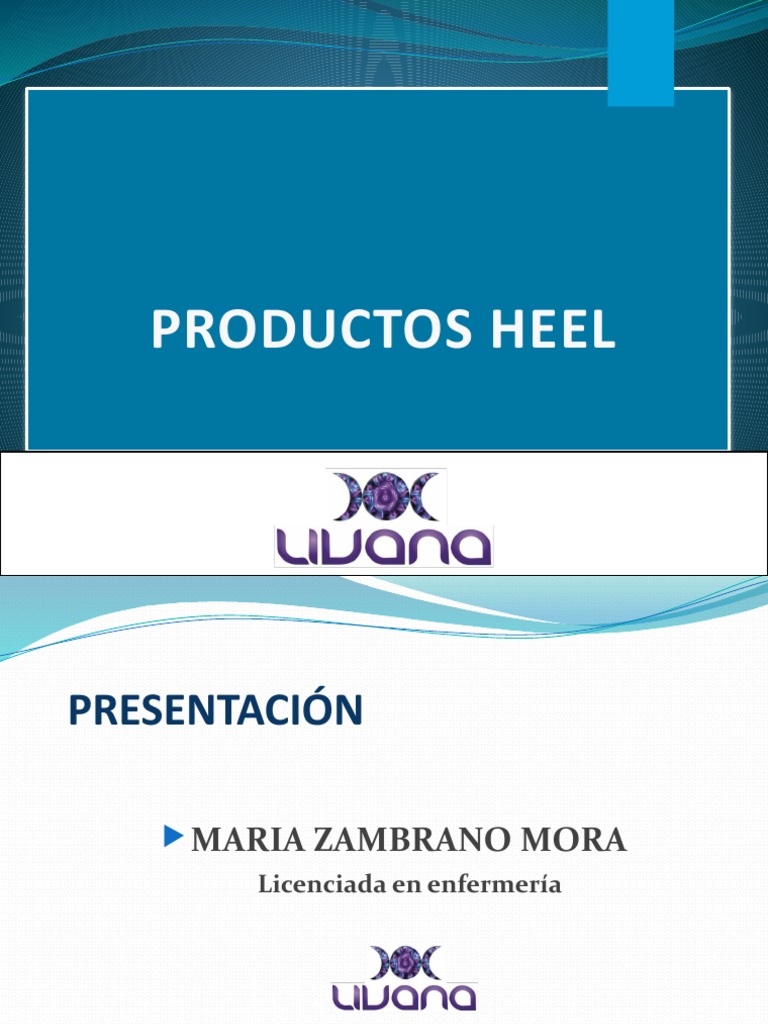 Productos Heel | PDF | Salud y bienestar
