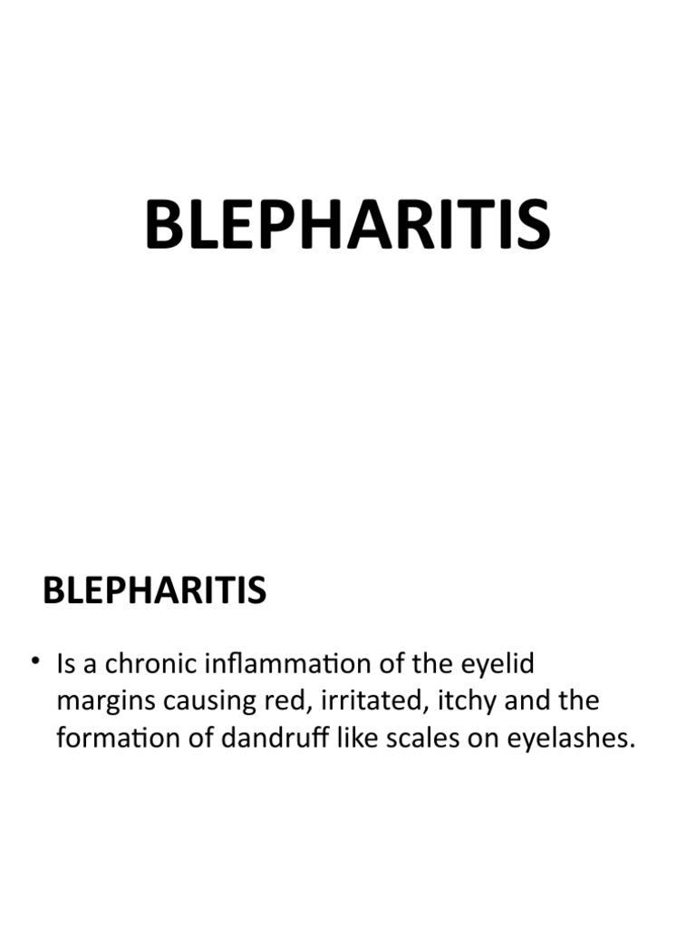 BLEPHARITIS | PDF