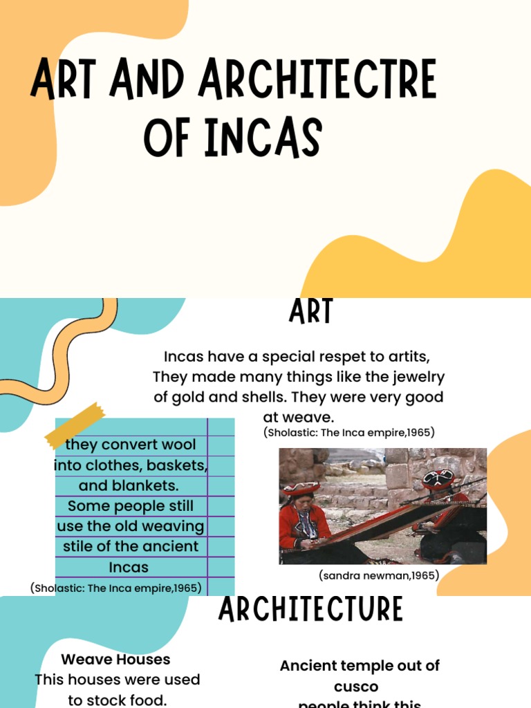 Inca Art and Architectural Achievements | PDF | Social Science