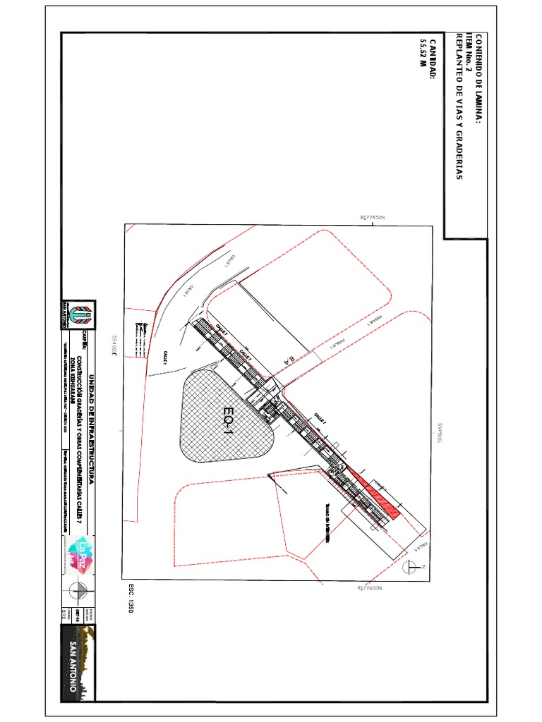 2 Planos Gradas | PDF