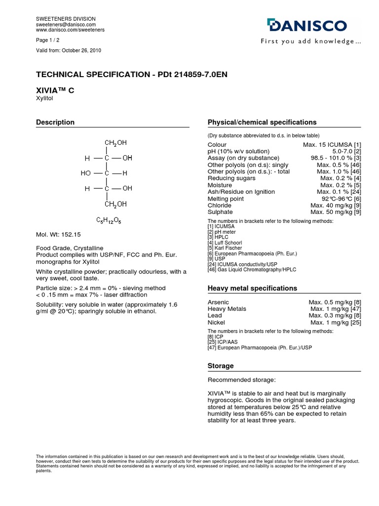 Xivia™ C | PDF | High Performance Liquid Chromatography | Chemistry