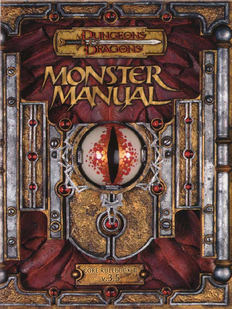 Monster Manual v3.5 | PDF