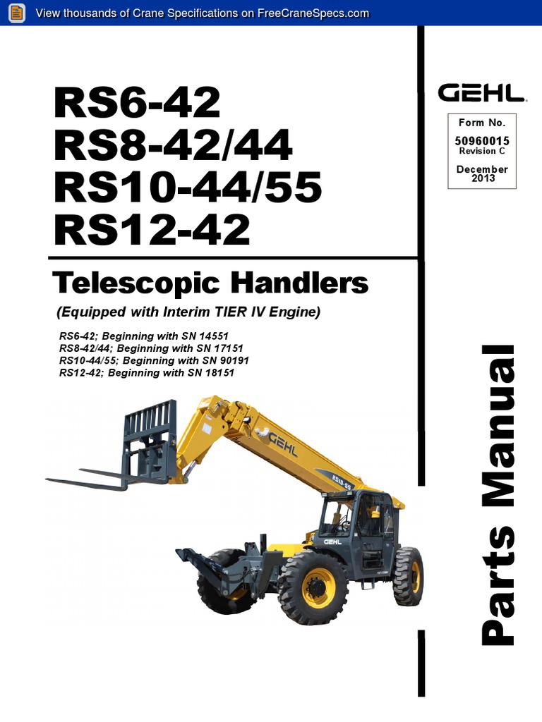 Gehl DL9 44 | PDF | Technology & Engineering