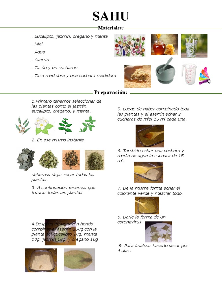 Sahumerios Caseros | PDF