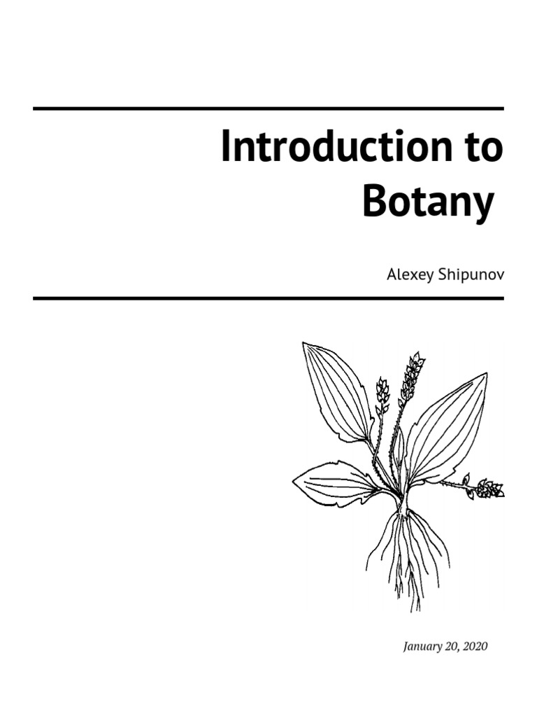 Introduction to Botany Book | PDF