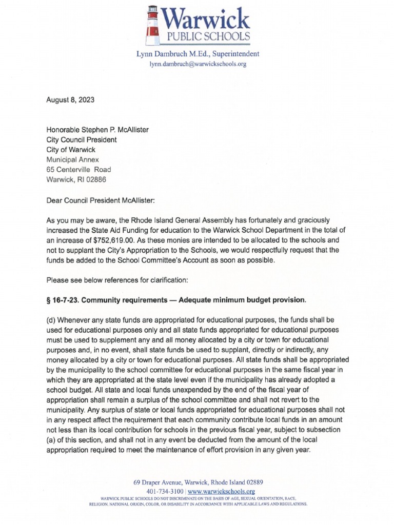 City Council Letter | PDF