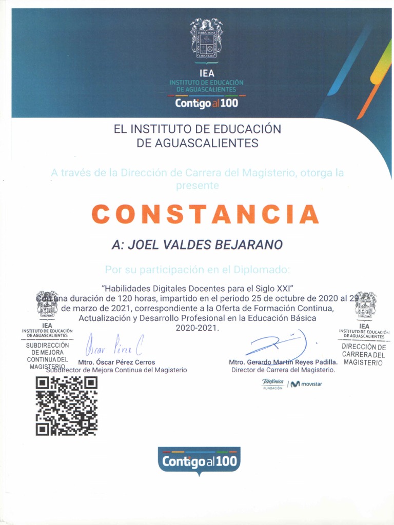 Actualización Verano 20 A Verano 22 - Joel Valdés Bejarano | PDF