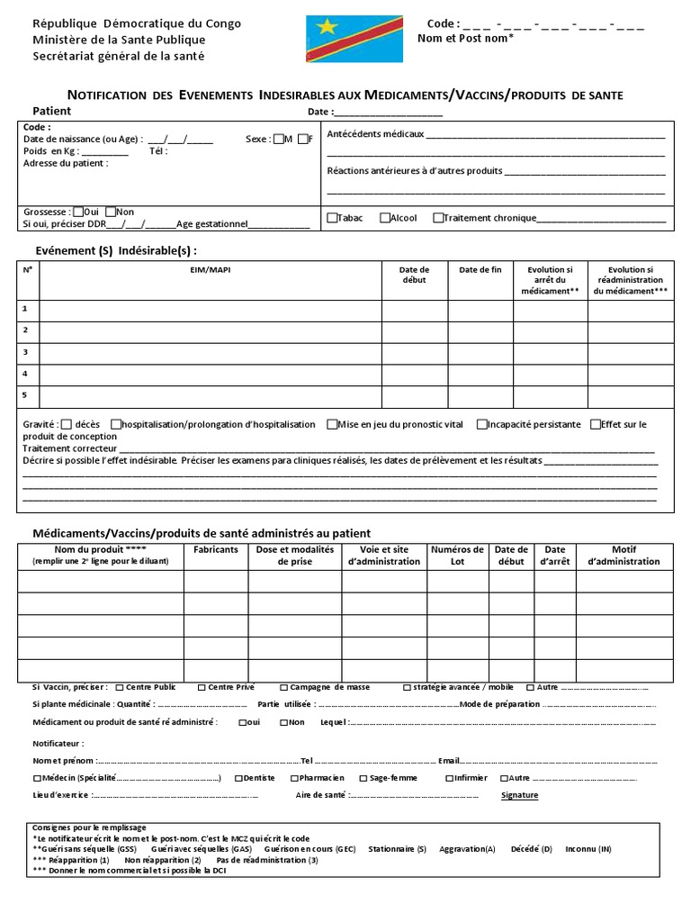 Fiche de Notification MAPI - 180616 | PDF