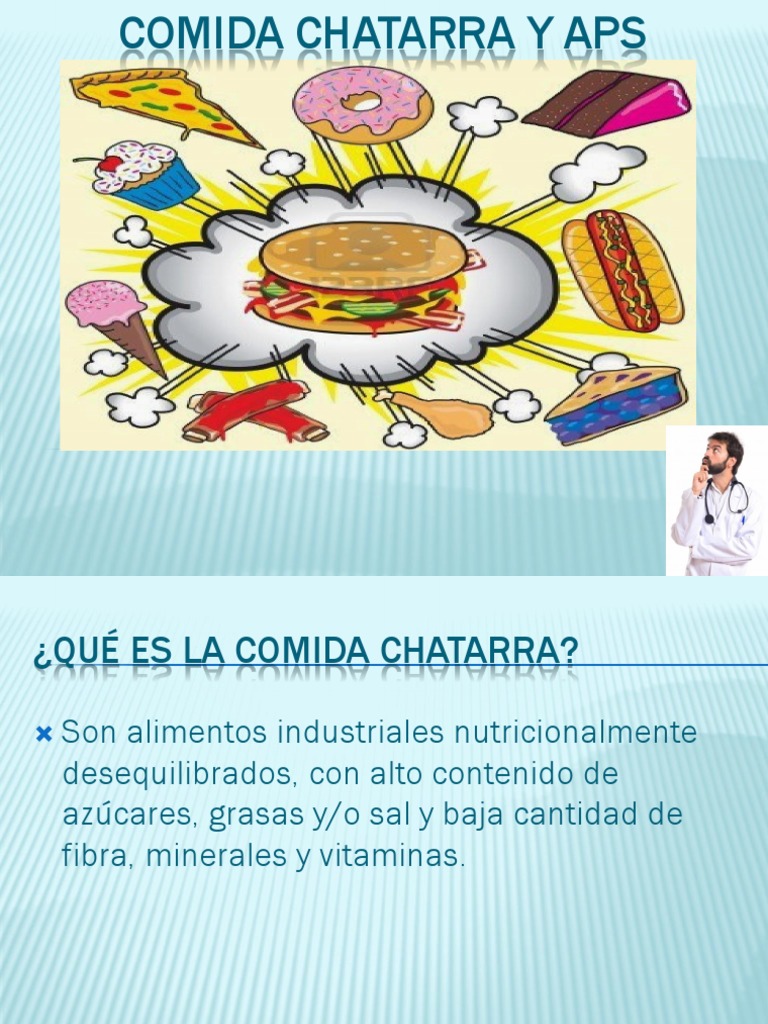 Comida Chatarra y APS | PDF