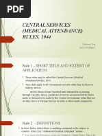 CSMA Rules 1944 1 | PDF | Medicine | Hospital