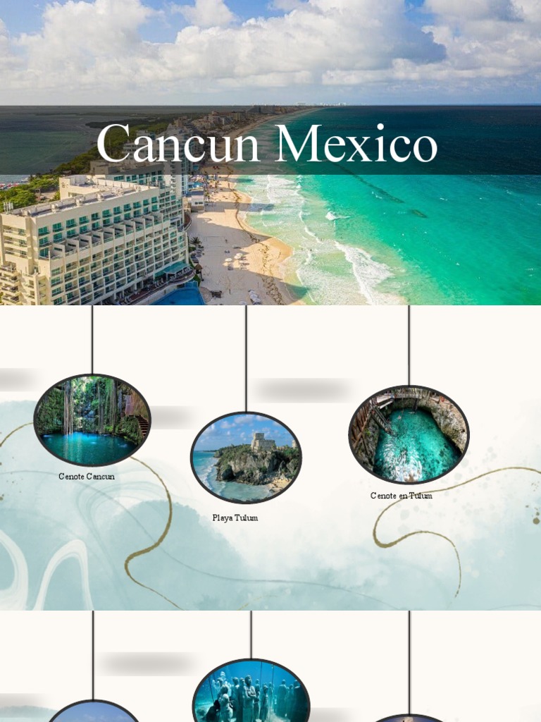 Atracciones en Cancún y Tulum | PDF