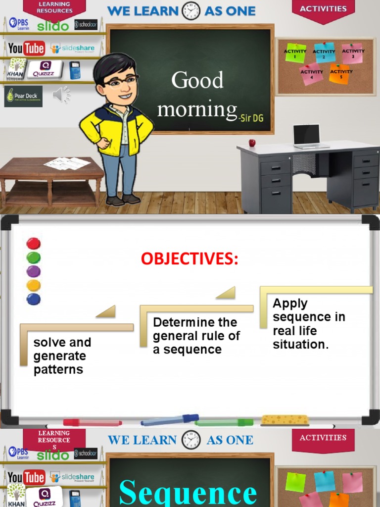 WEEK 1 PART 2 Powerpoint | PDF | Function (Mathematics) | Sequence