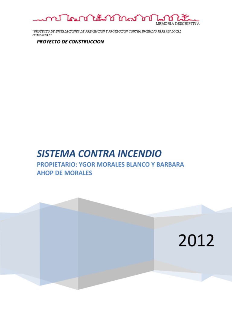 Protección Contra Incendios Comercial | PDF | Ingeniería de Edificación | Naturaleza