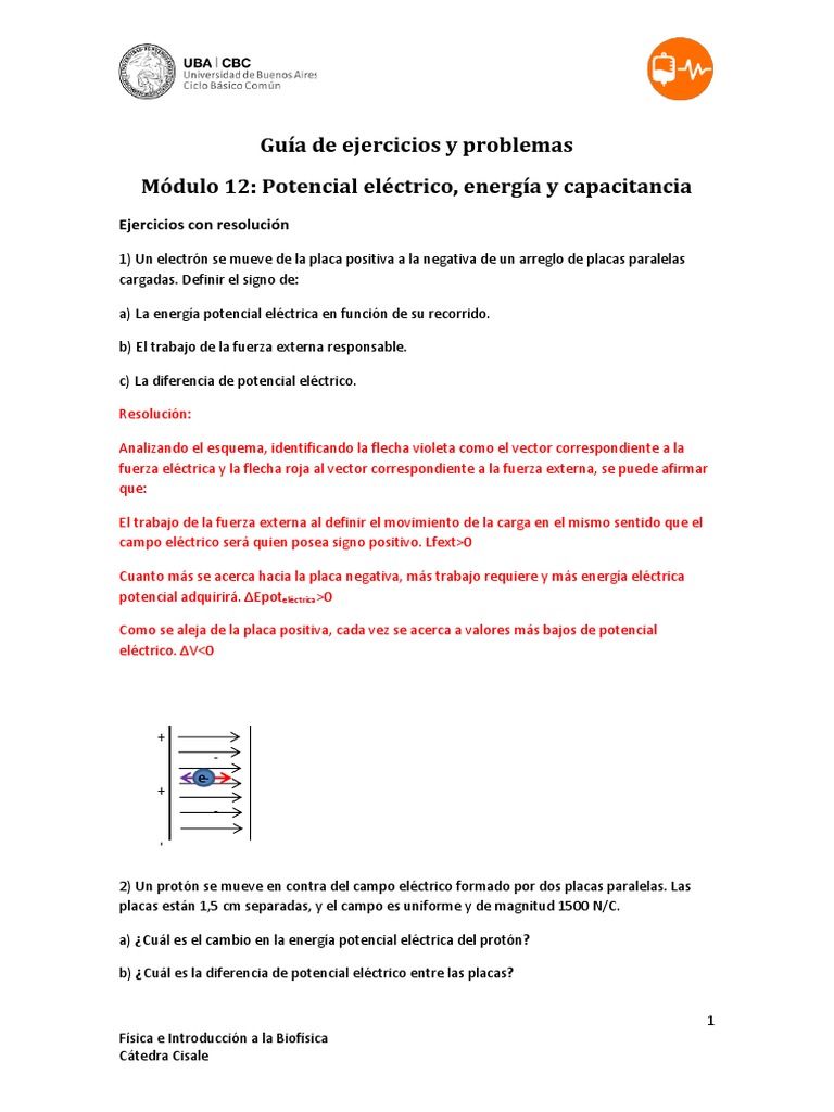 Guía de Ejercicios Módulo 12 | PDF