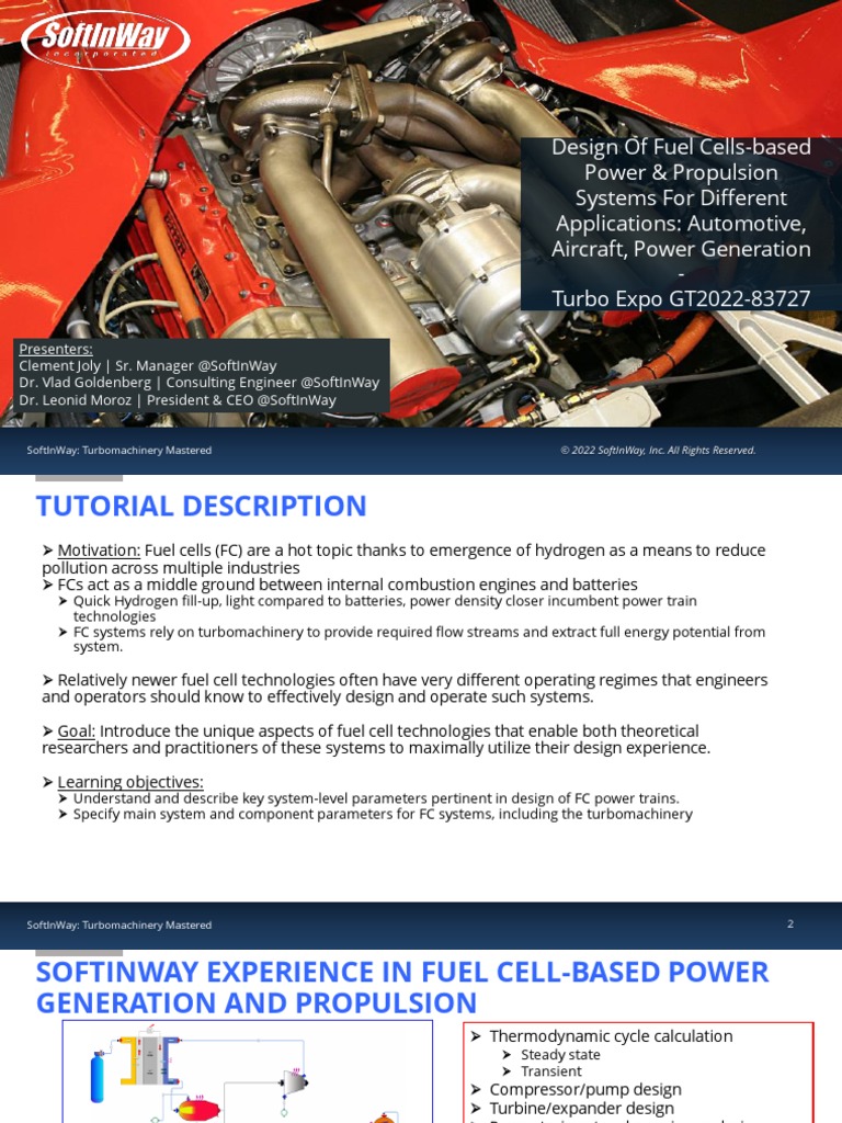 Design of Fuel Cells Based Power Propulsion Systems for Different ...