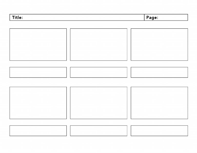 Storyboard-Template 3x2-2 | PDF