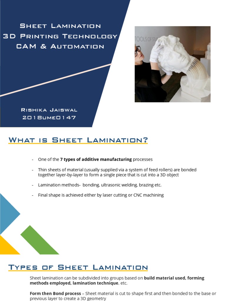 Sheet Lamination | PDF | 3 D Printing | Lamination