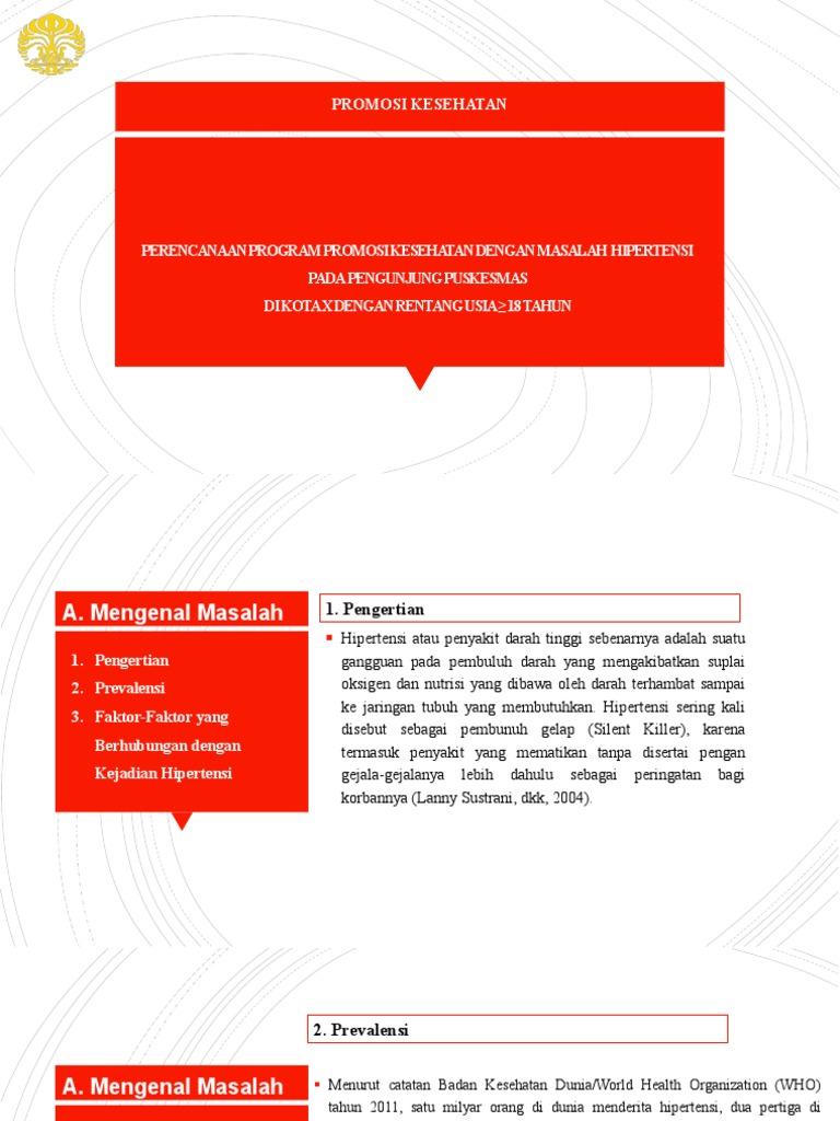 Perencanaan Hipertensi | PDF
