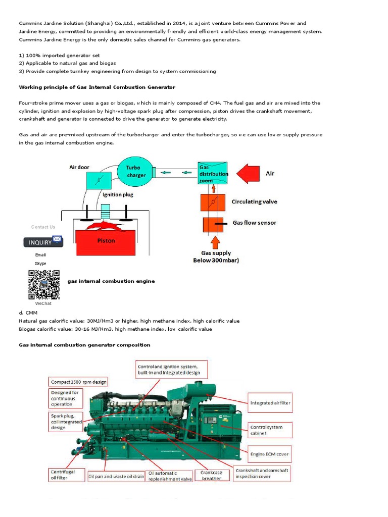 Gas Engine | PDF